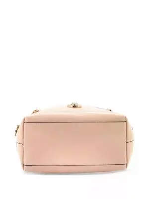 Versace Medusa Icon Chain Tote Leather Mini Bucket Bag