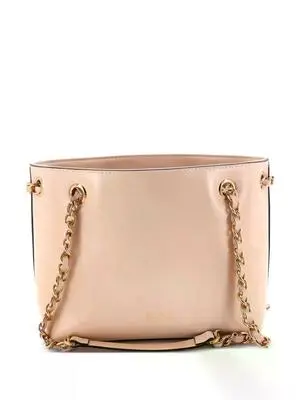 Versace Medusa Icon Chain Leather Mini Bucket Bag