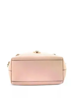 Versace Medusa Icon Chain Leather Mini Bucket Bag
