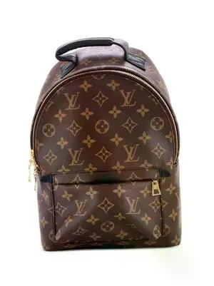 LOUIS VUITTON Palm Springs Monogram Canvas Pm Backpack - Brown