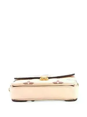 LOUIS VUITTON Pochette Metis Bicolor Monogram Empreinte Giant Crossbody Bag
