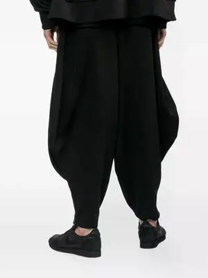 Comme Des Garçons Drawstring Tapered Trousers