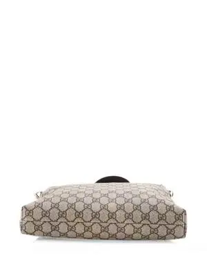 Gucci Gg Coated Canvas Medium Messenger Bag