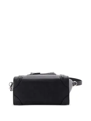 Celine Luggage Grainy Leather Nano Crossbody Bag