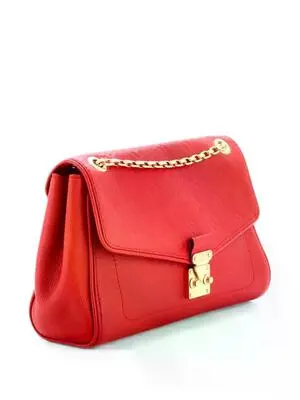 LOUIS VUITTON Saint Germain Handbag Monogram Empreinte Leather Pm Shoulder Bag - Red