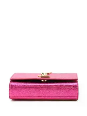 Saint Laurent Classic Monogram Glitter Leather Small Crossbody Bag