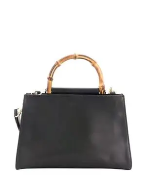 Gucci Nymphaea Top Handle Bag Leather Small Satchel