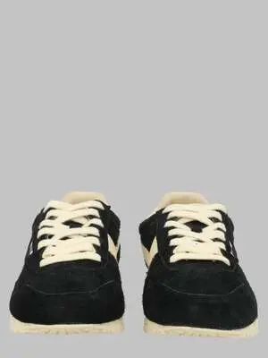 AUTRY Windspin Low Suede Sneakers - Black