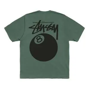 StÜssy 8 Ball T-shirt Pigment Dyed - Pine