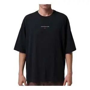 JORDAN Flight Essentials Oversized Patch T-shirt - Black