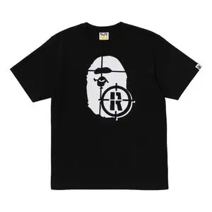 A BATHING APE Hunting Ape Head T-shirt - Black