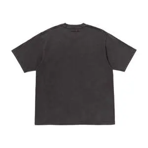 A BATHING APE Garment Dyed One Point Relaxed Fit T-shirt - Black