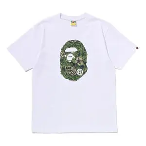 A BATHING APE Resort Ape Head Relaxed Fit T-shirt - White