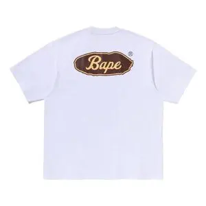 A BATHING APE Skateboard Logo Relaxed Fit T-shirt - White
