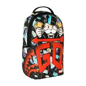 SPRAYGROUND X Monopoly "time To Go" Backpack