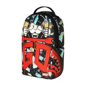 SPRAYGROUND X Monopoly "time To Go" Backpack - Multi-color