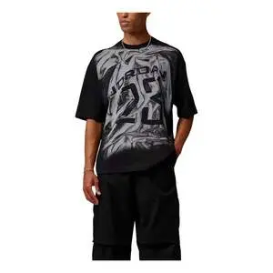 JORDAN Sport Dri-fit T-shirt 'black White