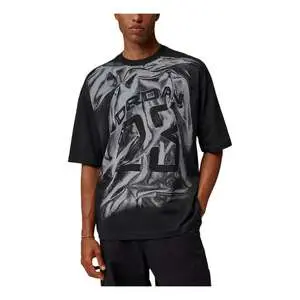 JORDAN Sport Dri-fit T-shirt 'black White - Black/white