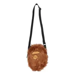 A BATHING APE Ape Head Shoulder Bag - Brown