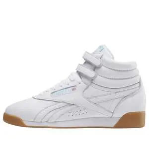 REEBOK Freestyle Hi High Top Sneakers - White/blue/gum