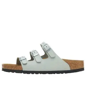 BIRKENSTOCK Florida Triple Strap Sandals - Pure Sage