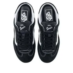 VANS Super Lowpro Mule - Black/white