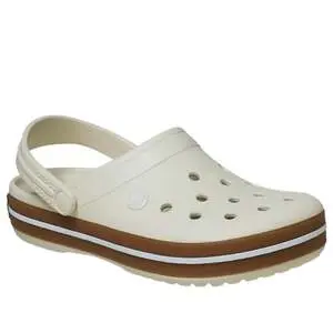 CROCS Crocband Gum Clog - White
