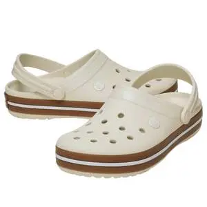 CROCS Crocband Gum Clog - White