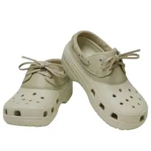 CROCS Classic Boat Shoe - Bone Moth