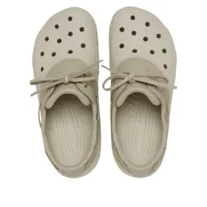 CROCS Classic Boat Shoe - Bone Moth