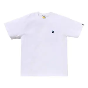 A BATHING APE Ape Ghost One Point T-shirt - White