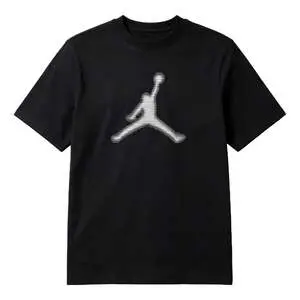JORDAN Sport Dri-fit Graphic T-shirt 'black White - Black/white