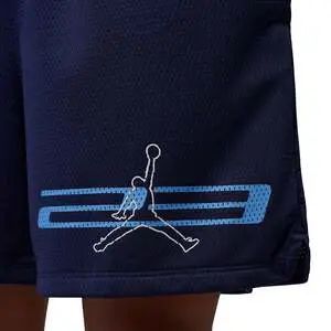 JORDAN Dri-fit Mesh Graphic Shorts - Midnight Navy