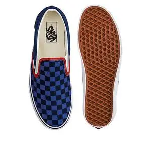 VANS Classic Slip-on Checkerboard 'navy Blue - Navy/blue