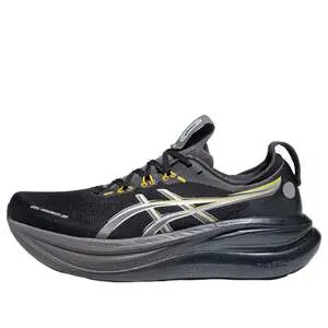 Asics Gel-nimbus 28 Glitter Athletic Sneakers - Black/pure Silver