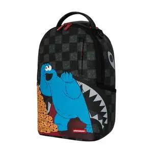 SPRAYGROUND X Sesame Street Cookie Monster Stack Em High Mini Dlx Backpack