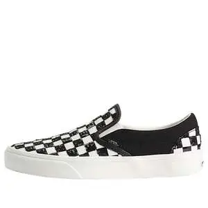 VANS Classic Slip-on Checkerboard 'white Black - White/black