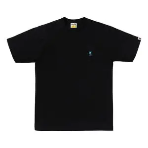 A BATHING APE Ape Ghost One Point T-shirt - Black