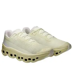 On Cloudmonster Sneakers - Seedling/linen