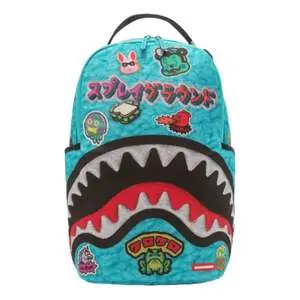 SPRAYGROUND Sawtooth Shark Mini Backpack - Multi-color