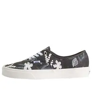 VANS Vans Authentic Floral Print Lace-Up Sneakers Black/white