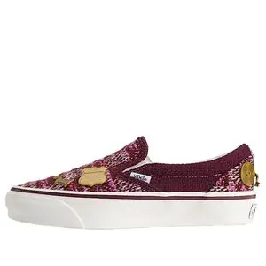 VANS Slip-on Sneakers - Black/white/red
