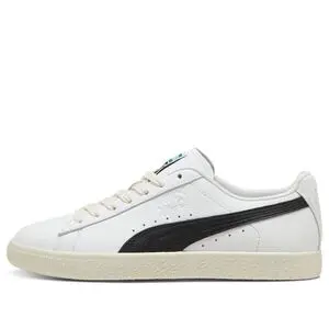 PUMA Clyde Leather 'white Black - White/black