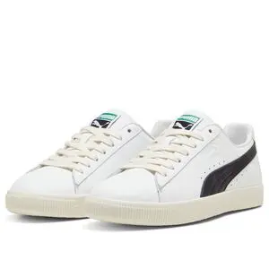PUMA Clyde Leather 'white Black