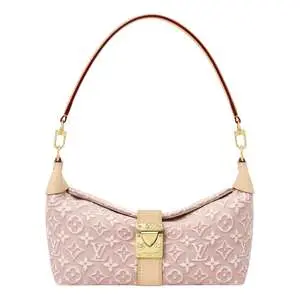 LOUIS VUITTON Pochette Mia Textile Shoulder Bag