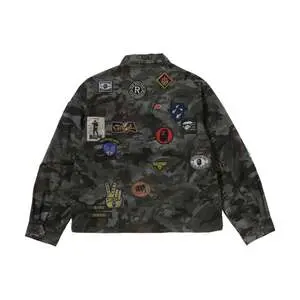 A BATHING APE Hybrid Camouflage Patch Jacket
