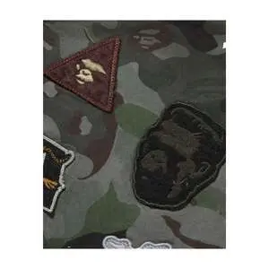 A BATHING APE Hybrid Camouflage Patch Jacket
