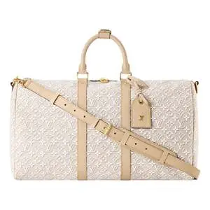 LOUIS VUITTON Keepall Bandouliere 45 - Beige
