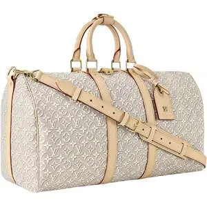 LOUIS VUITTON Keepall Bandouliere 45 - Beige