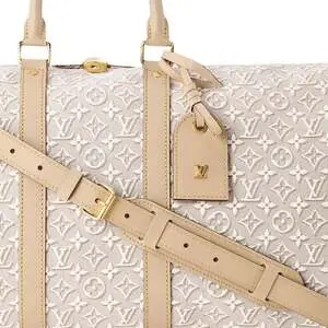 LOUIS VUITTON Keepall Bandouliere 45 - Beige